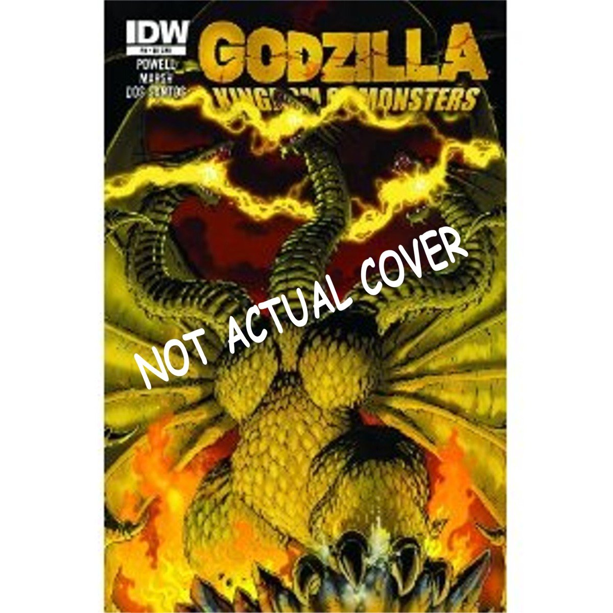 Amazon.com: Godzilla Kingdom of Monsters #5: Eric Powell & Tracy Marsh ...