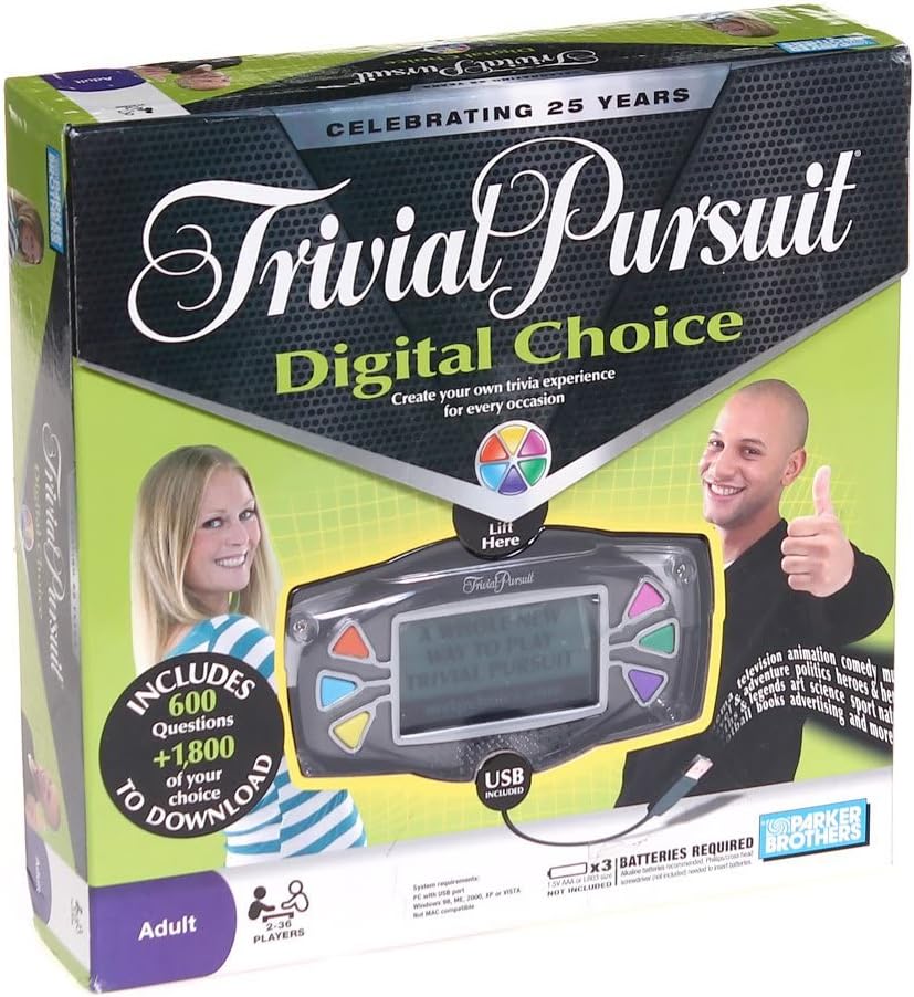 Trivial Pursuit Digital Choice, Board Games - Amazon Canada