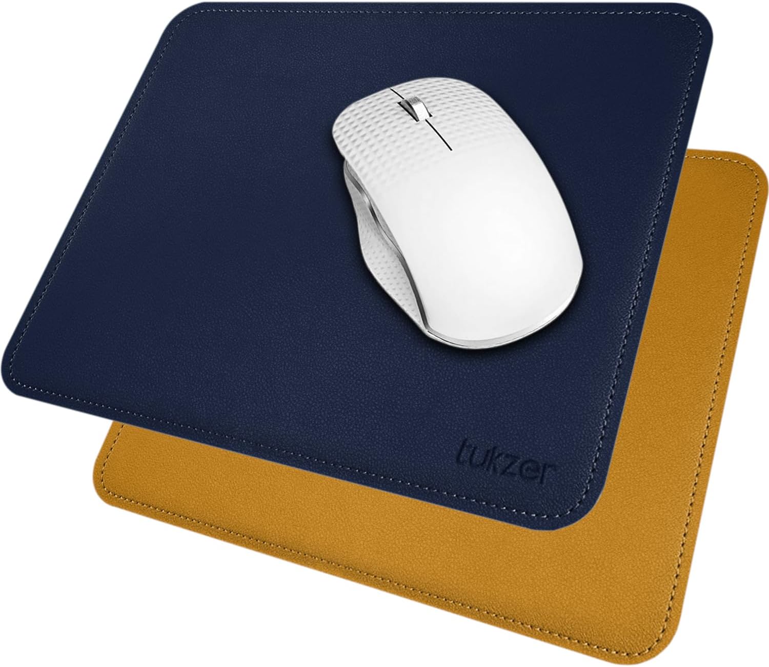 Tukzer Vegan PU Leather Mouse Pad for Laptop Notebook Gaming Computer ...