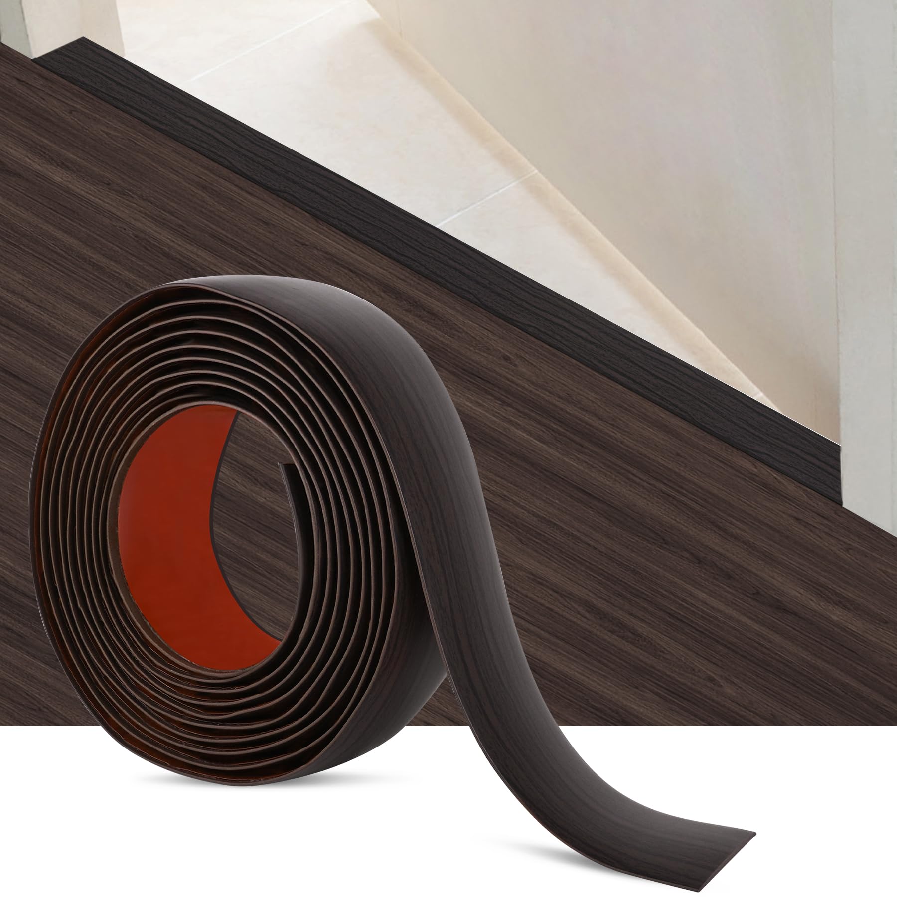 Snapklik.com : 5 Ft Floor Transition Strip Self Adhesive Flooring ...