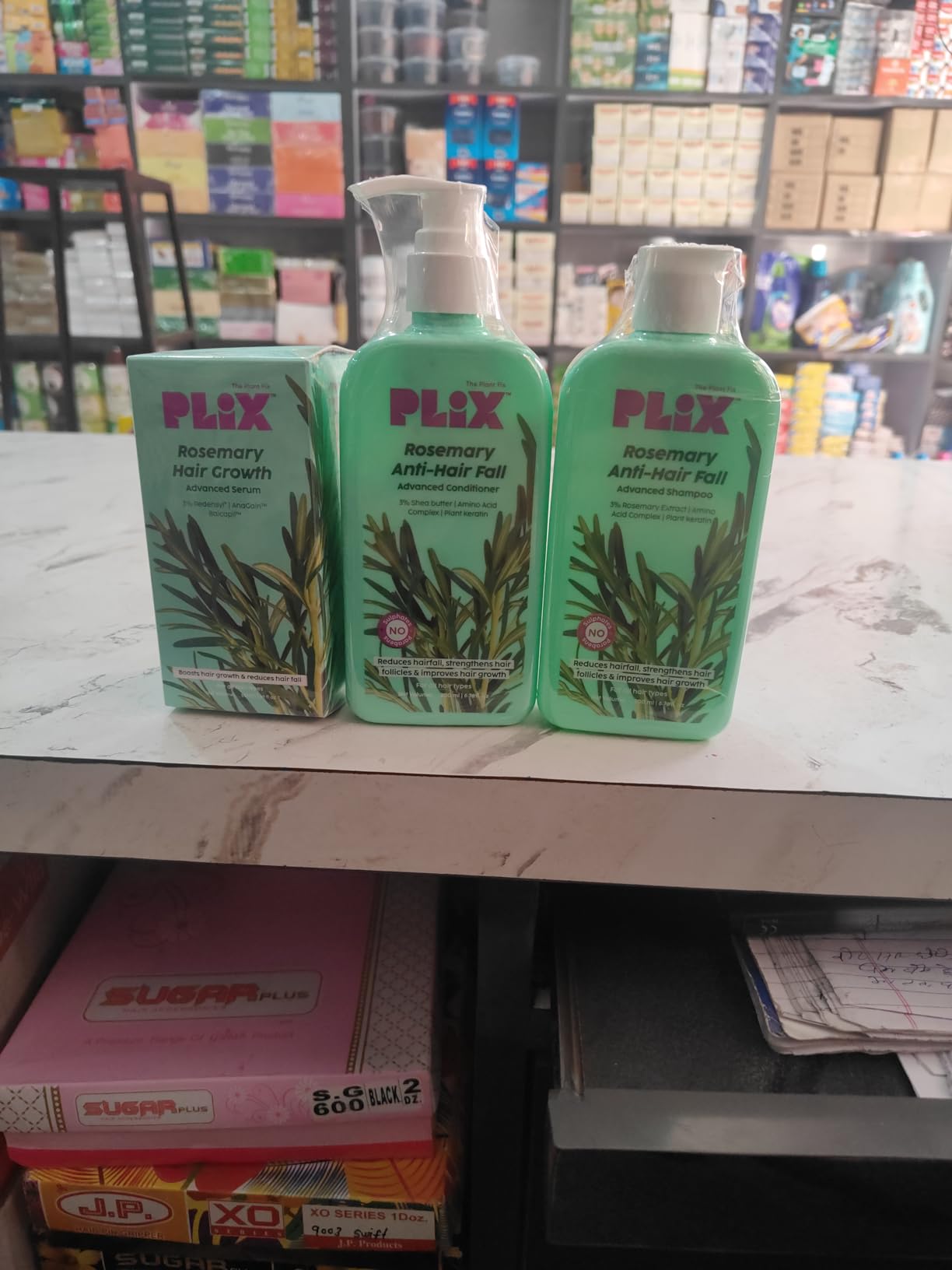Buy PLIX - THE PLANT FIX Rosemary Anti Hairfall Regime Combo of 3% ...