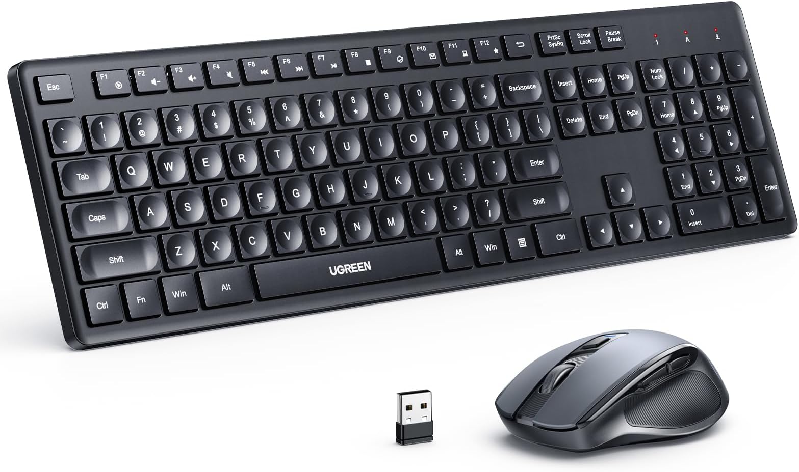 Logitech MK270 Wireless Keyboard and Mouse Combo for Windows, 2.4 GHz ...