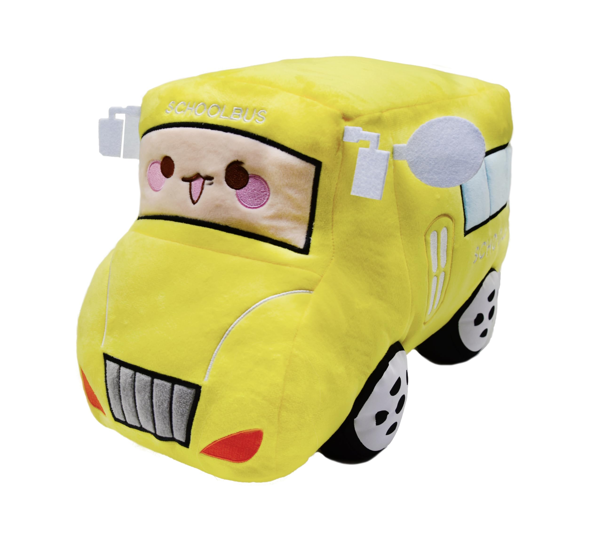 Snapklik.com : Soft Plush School Bus Stuffed Car Toy Super Cute Yellow ...