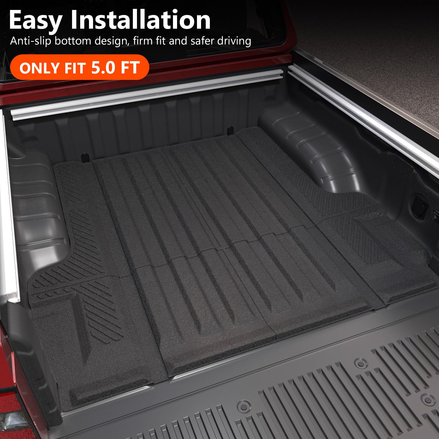 Snapklik.com : Powoq Truck Bed Mat Compatible