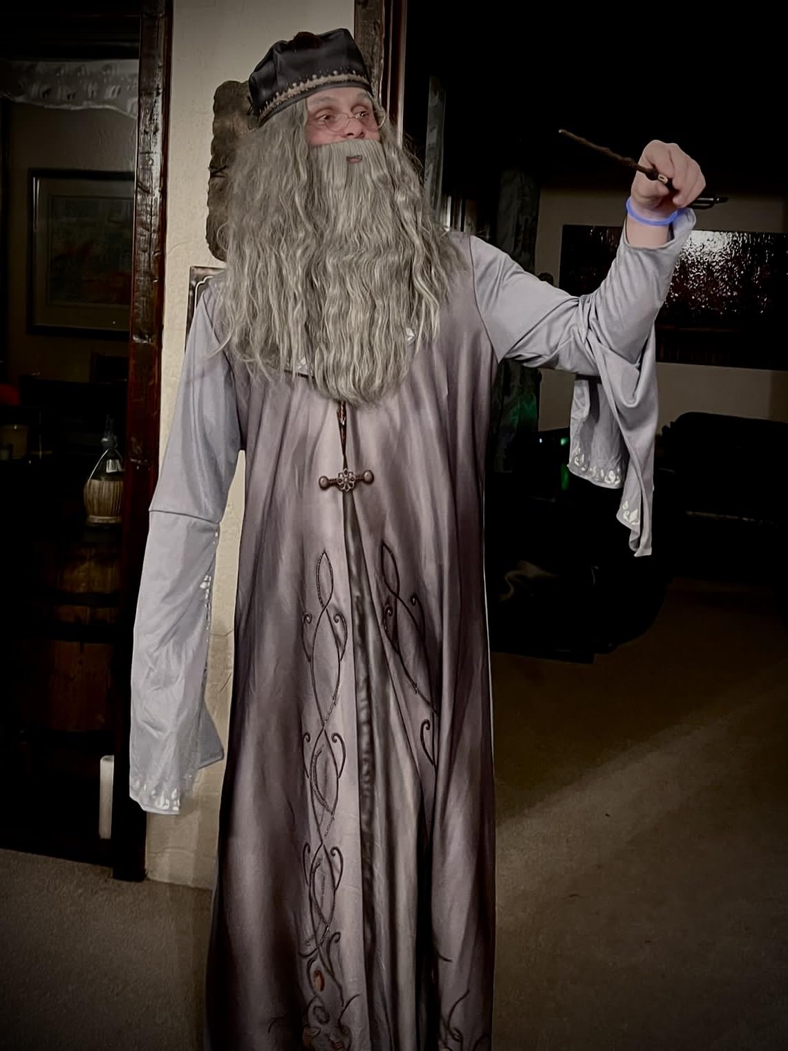 Rubie's Official Harry Potter Adult Dumbledore Costume : Amazon.co.uk ...