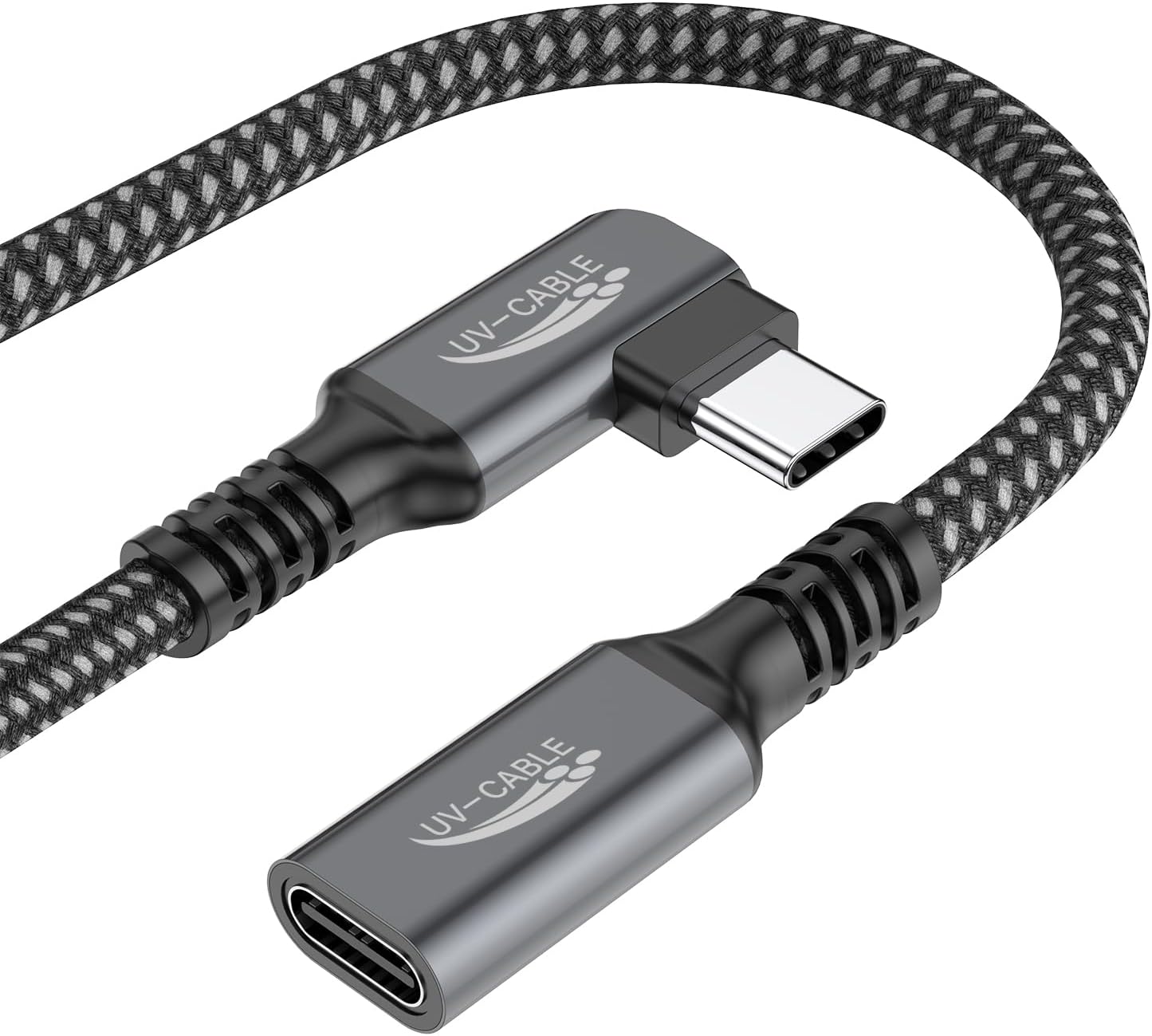 Amazon.com: DteeDck USB C Extension Cable 6.6ft Bundle 1.5ft, USB C to ...