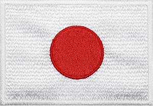 Amazon | 日本代表 応援グッズ アイロン接着 ワッペン WappenCook JAPAN 刺繍 国旗 日の丸 (日の丸 M) | ワッペン・アップリケ 通販