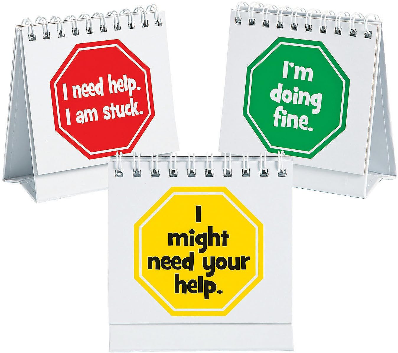 Amazon.com: I Need Help Mini Flip Charts - 12 Pieces - Educational And ...