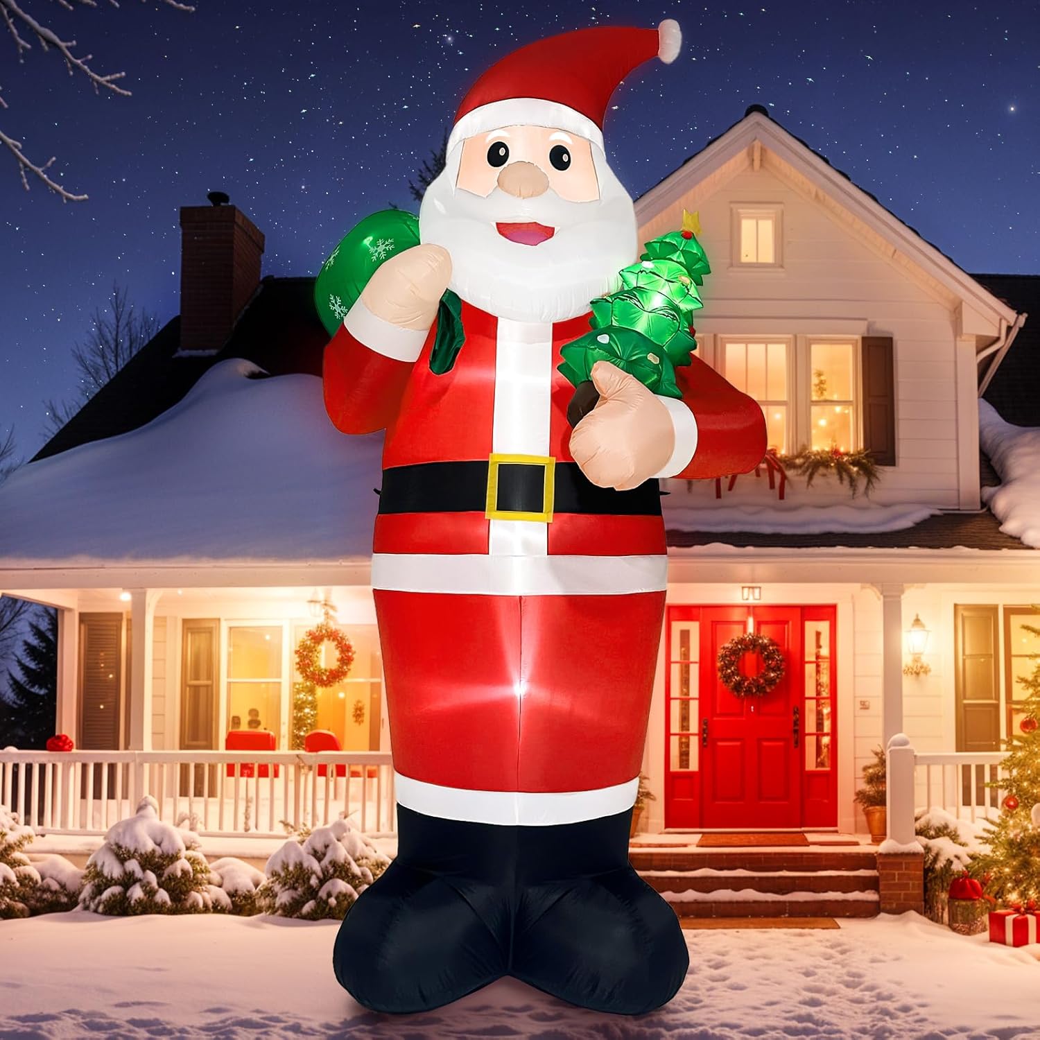 Amazon.com: OurWarm 14FT Christmas Inflatable Outdoor Decoration, Giant ...