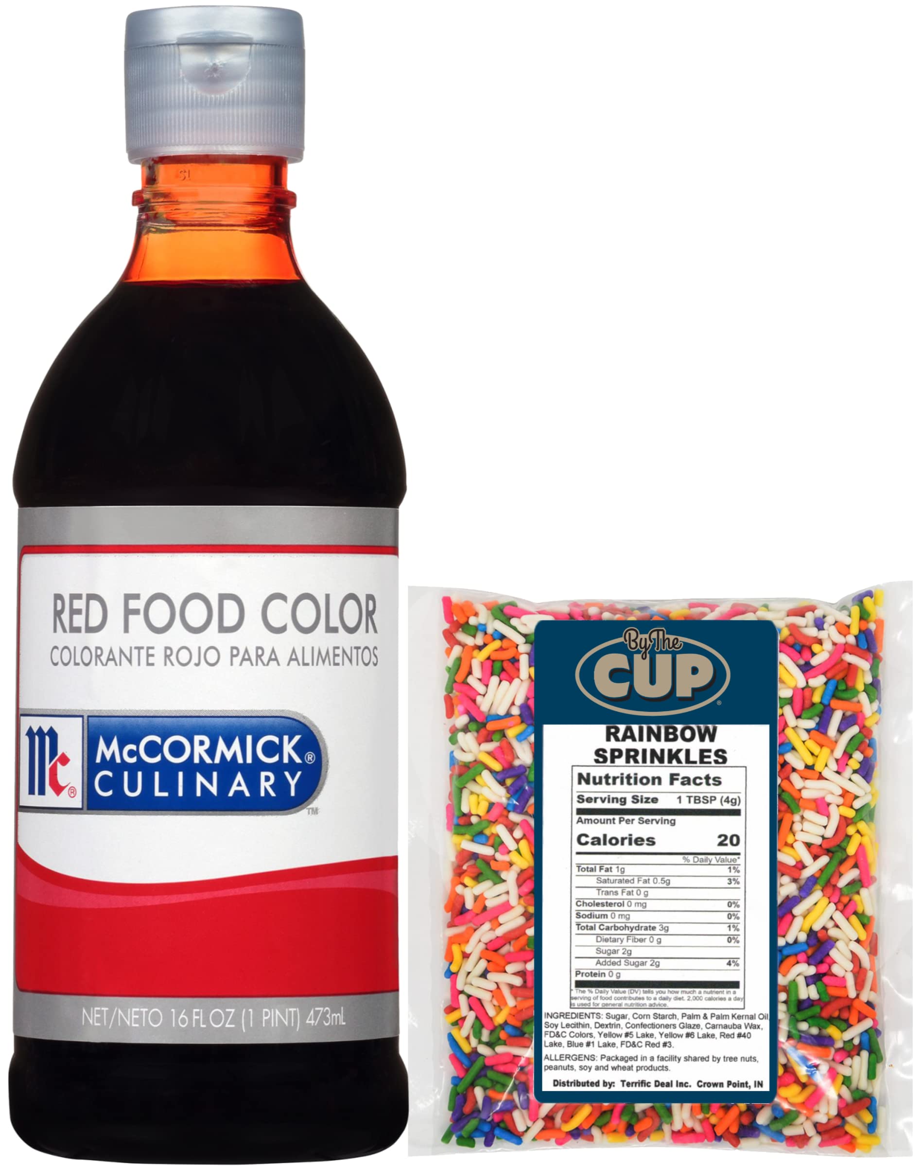 Red Food Coloring In A Cup