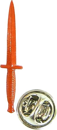 Royal Marines Commando Dagger Lapel Pin Badge Red (Army Commando ...