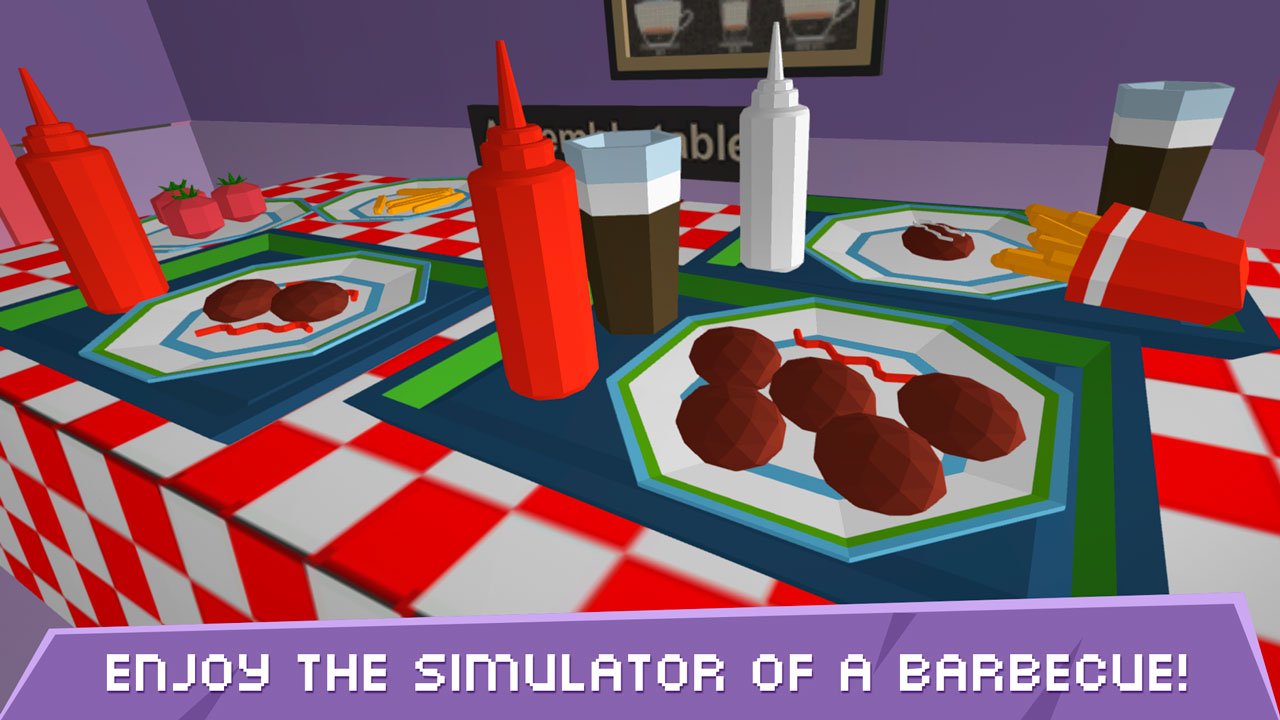 BBQ Grill Maker Chef Kitchen: Food Network Restaurant Mania | Bistro ...