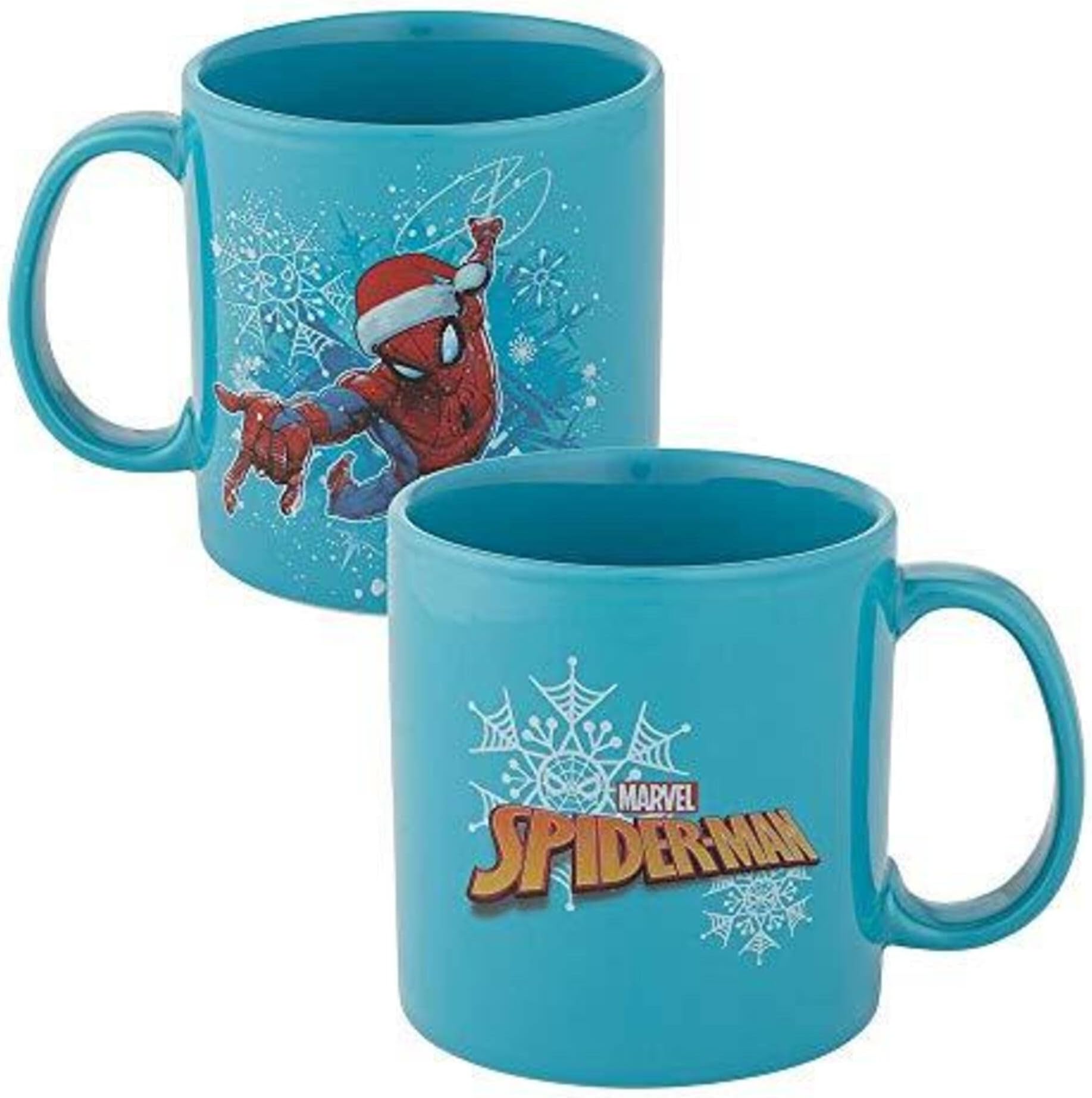 Amazon.com: Bioworld Spider-Man Superhero Collage 16 Ounce Ceramic Mug ...