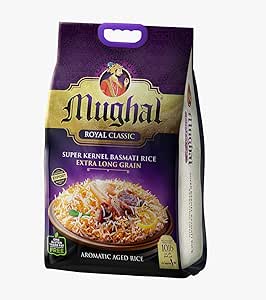 Mughal Royal Classic Aged Basmati Rice - Premium Long Grain