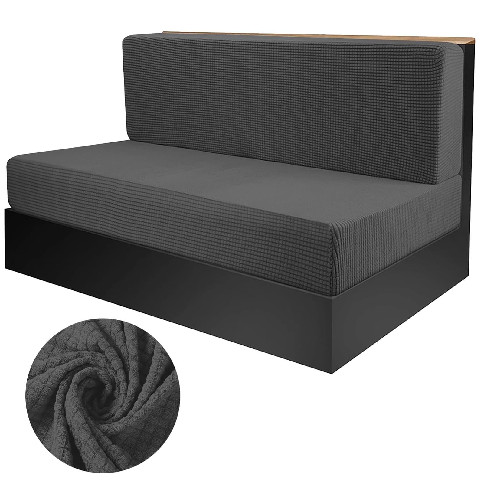 Amazon.com: RV Dinette Cushion Covers - Elastic Rv Seat Covers Camper ...