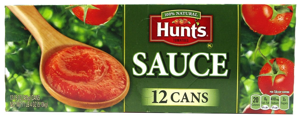 Hunts Tomato Sauce 15 Oz