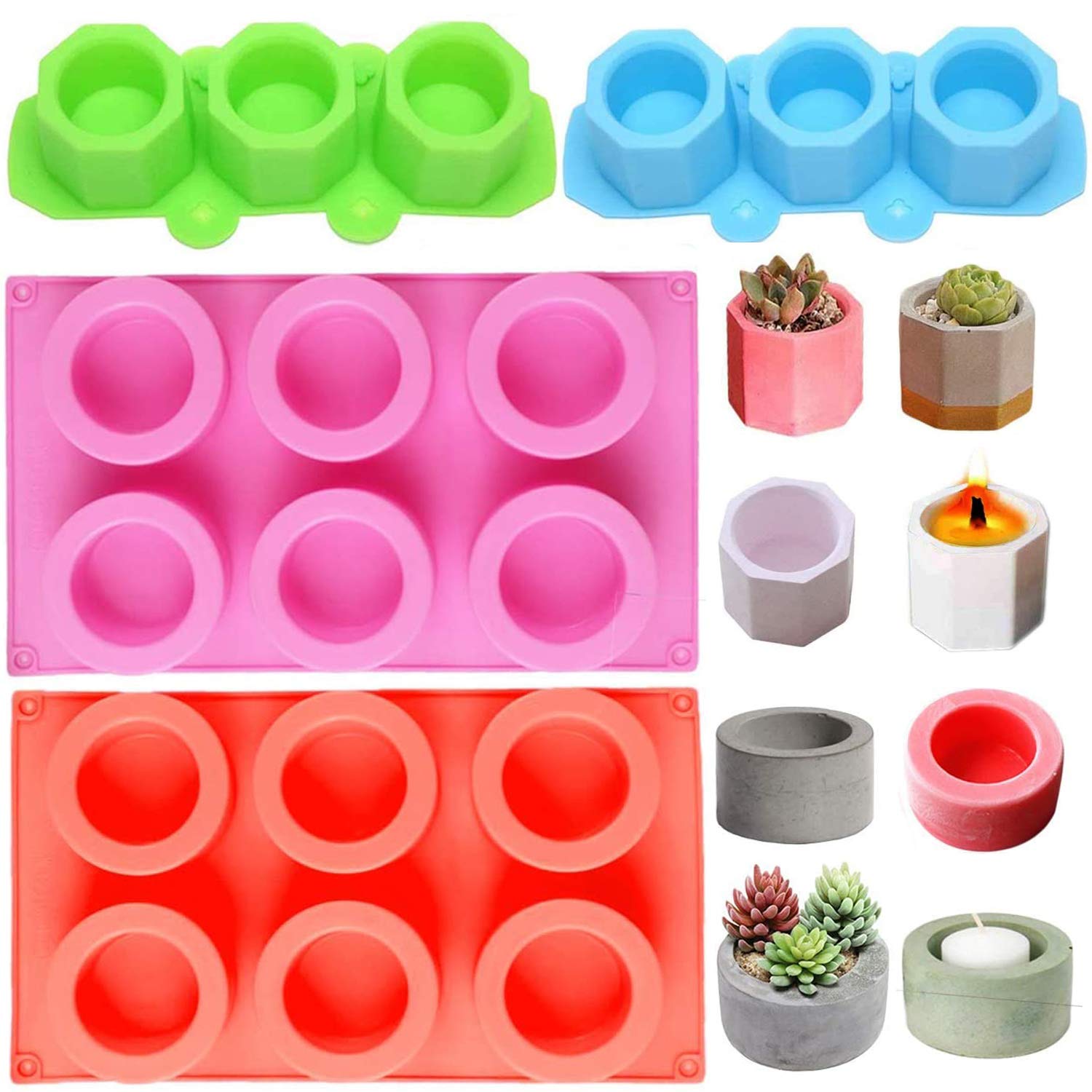 Paquete de 4 mini moldes de s...B08XYSWZVZ | Encarguelo.com