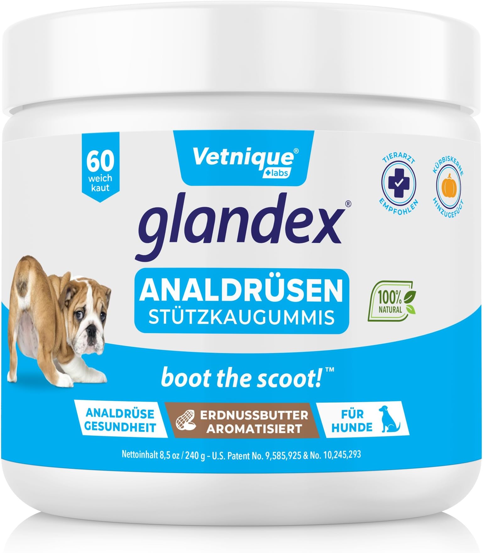 Glandex Analdrüsen-Ergänzungsmittel für Hunde 60ct : Amazon.de: Haustier
