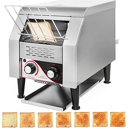 Amazon.com: Conveyor Commercial Toaster, Electric Stainless Steel ...