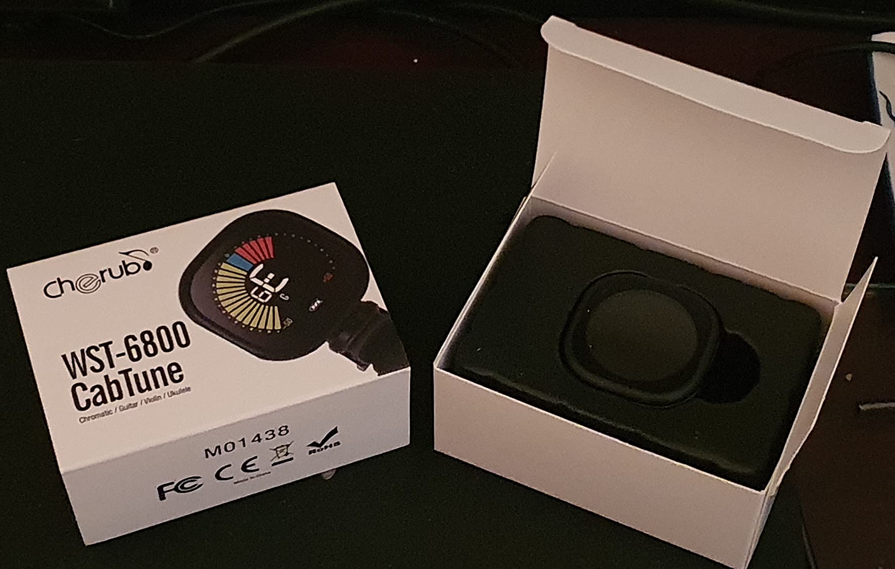 LEKATO Rechargeable Guitar Tuner Clip On Tuner for All Instruments ...