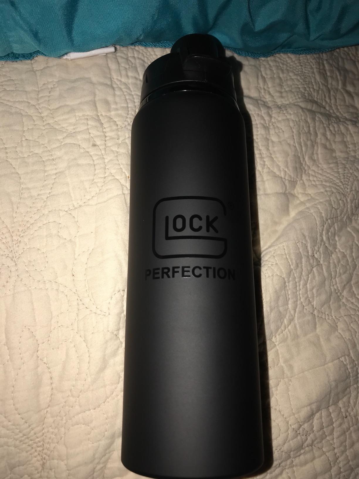 Amazon.com : Glock Sport Aluminum Bottle With Logo AP60218 : Sports ...