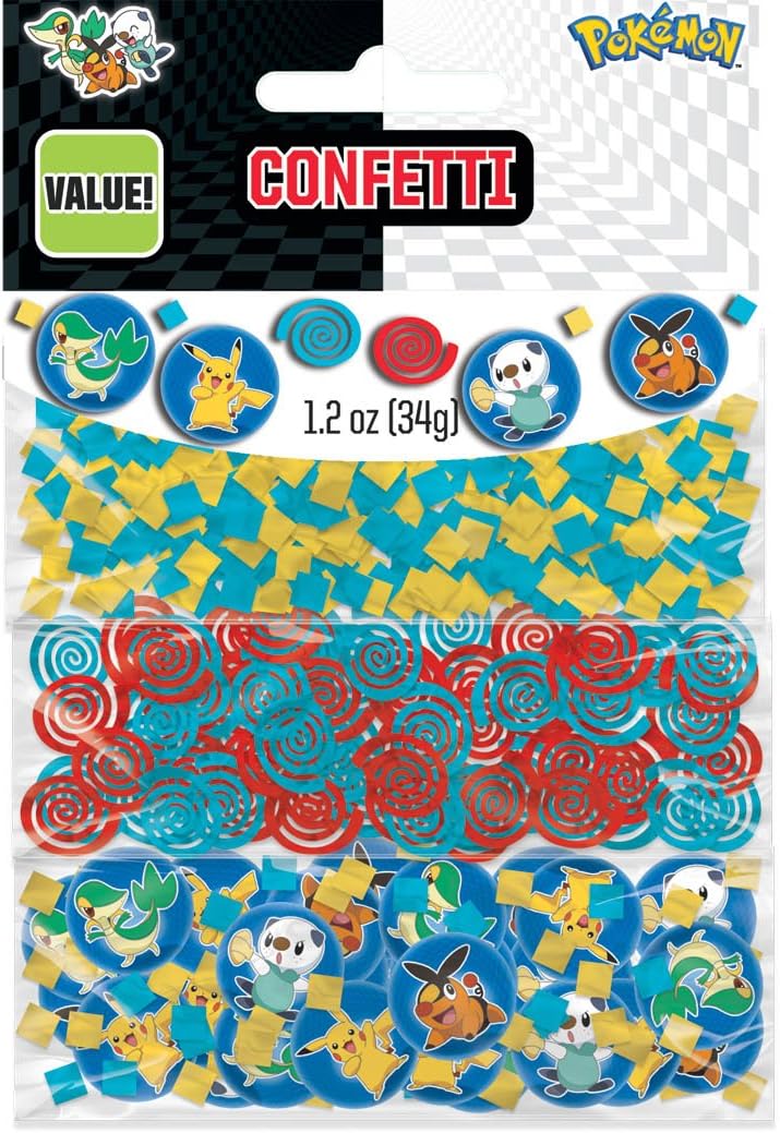 Amazon.com: Pokemon Value Pack Confetti (Each) : Home & Kitchen