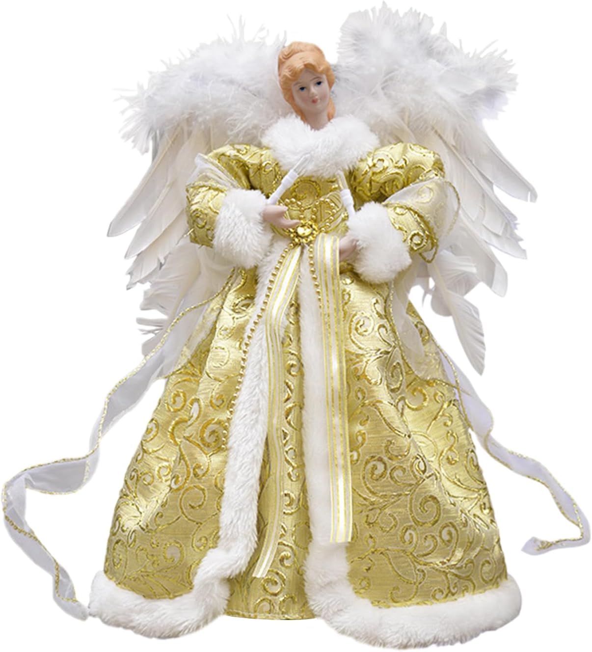 Amazon.com: Christmas Tree Top - LED Lighted Angel Fairy, Glowing Tree ...