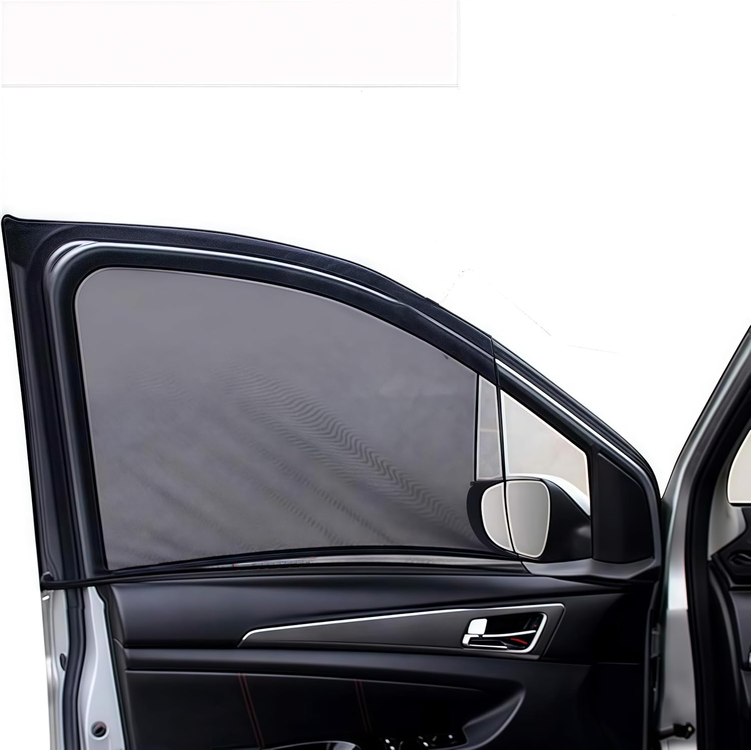 Amazon.com: Car Front Window Sun Shade - 2 Pack Breathable Mesh Side ...