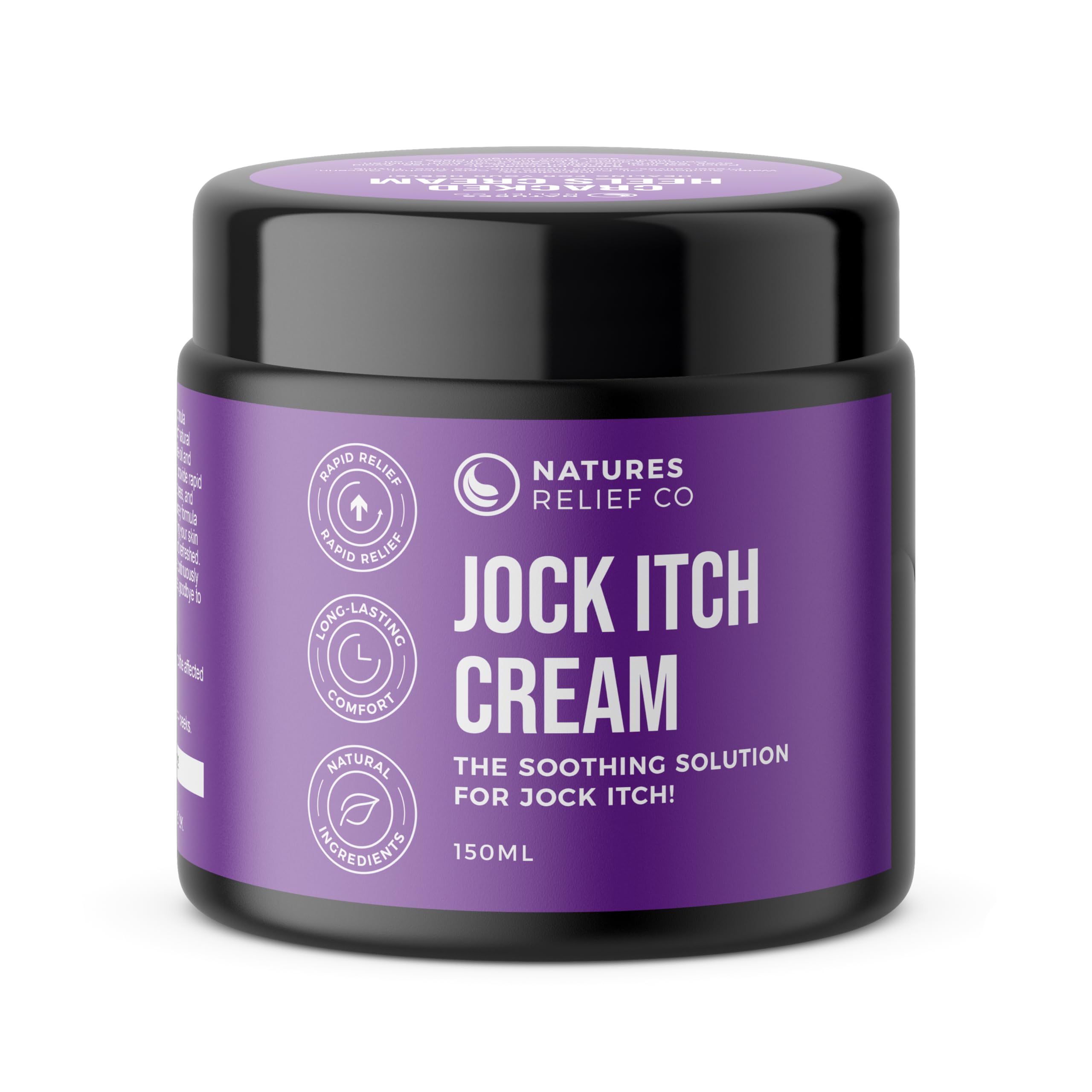 Jock Itch Cream | Fast-Acting |150ml | Soothes Itchy Groin Irritation ...