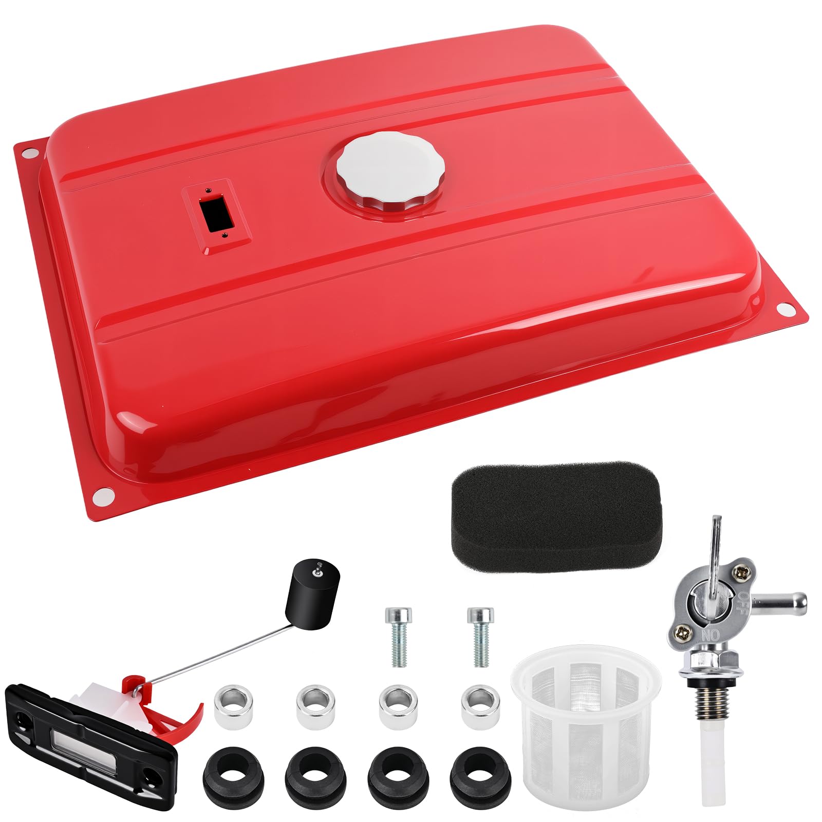 Snapklik.com : 7 Gallon Generator Gas Fuel Tank