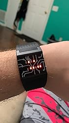 Amazon.com: getDigital Binary Wrist Watch for Professionals with LED ...