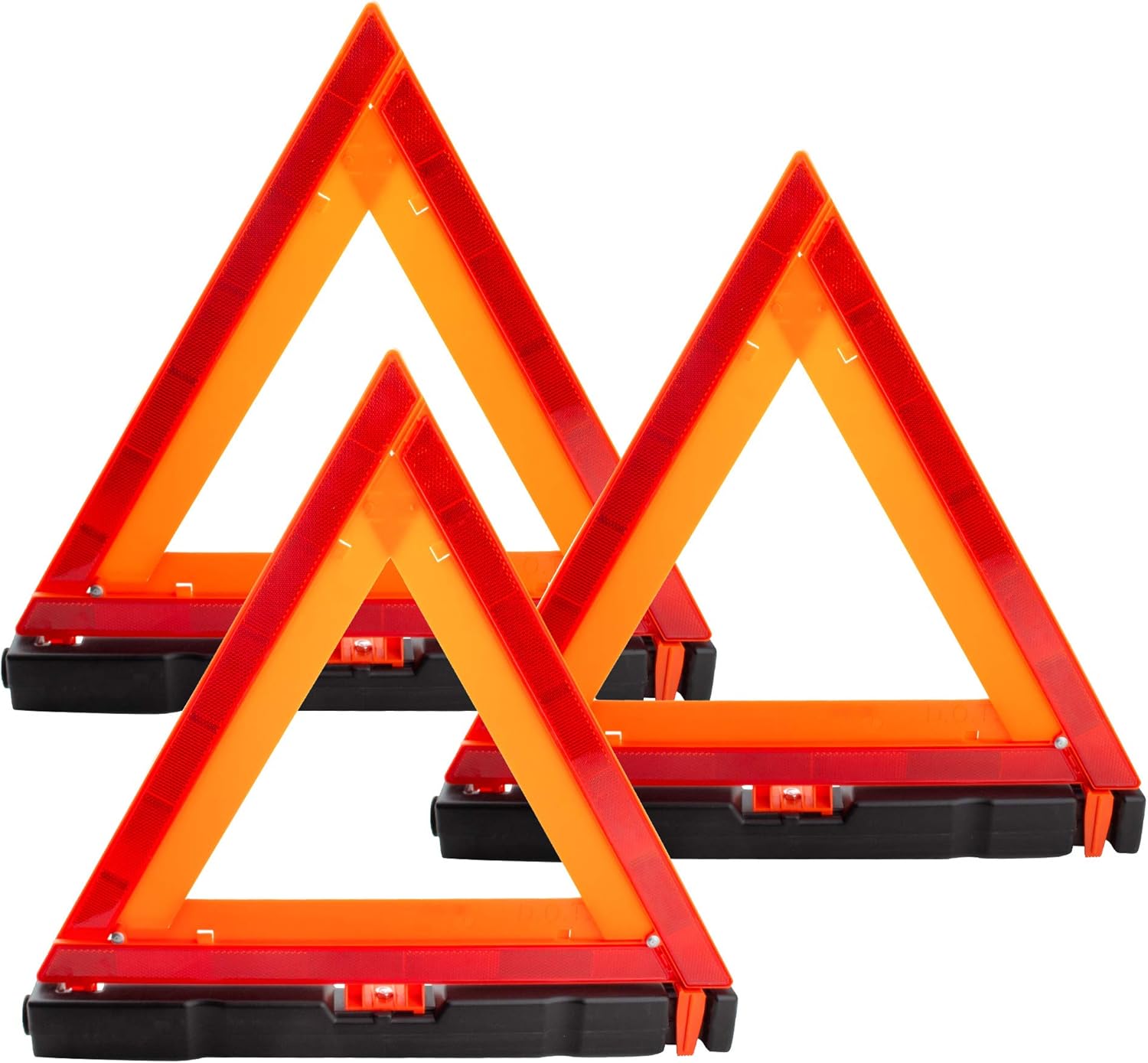 Amazon.com: MYSMOT Triangle Warning Frame Triangle Emergency Warning ...