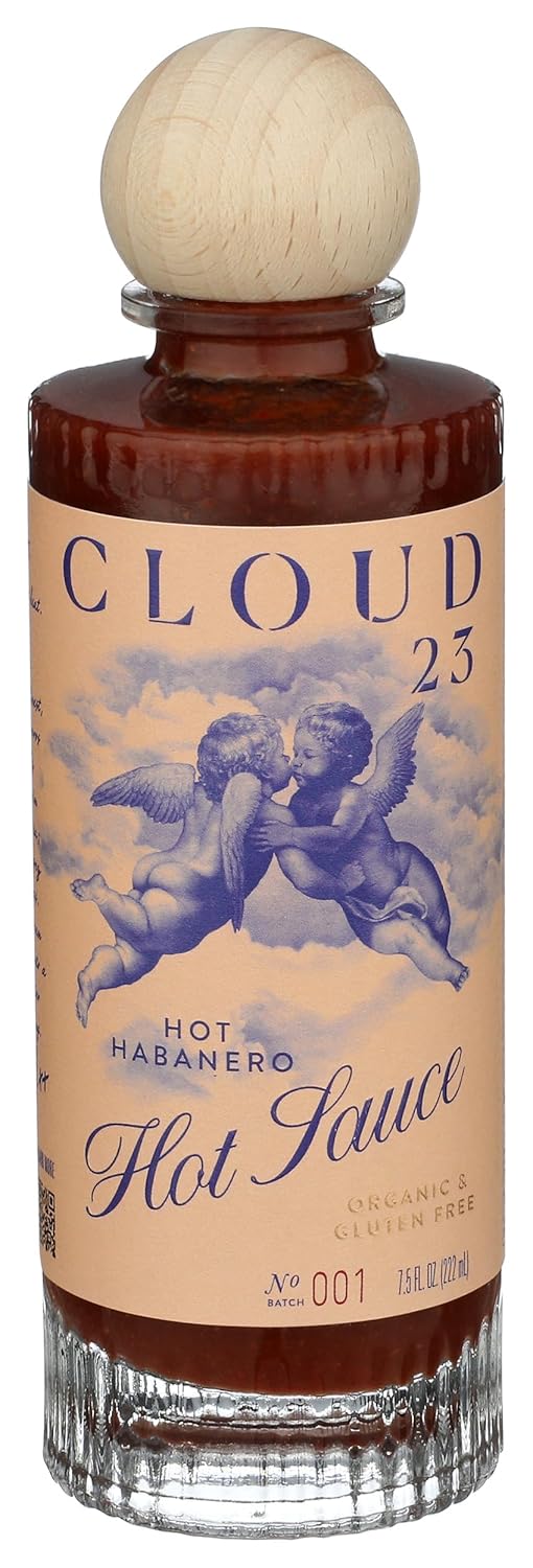 Amazon.com : Cloud 23 Organic Hot Habanero Hot Sauce, 7.5 FZ : Grocery & Gourmet Food