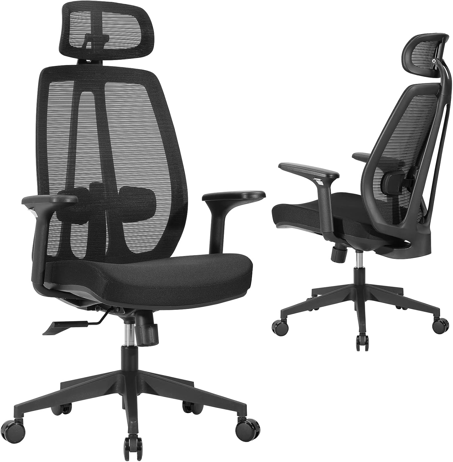 Amazon.com: Ergonomic Mesh Office Chair, High Back Big and Tall Desk ...