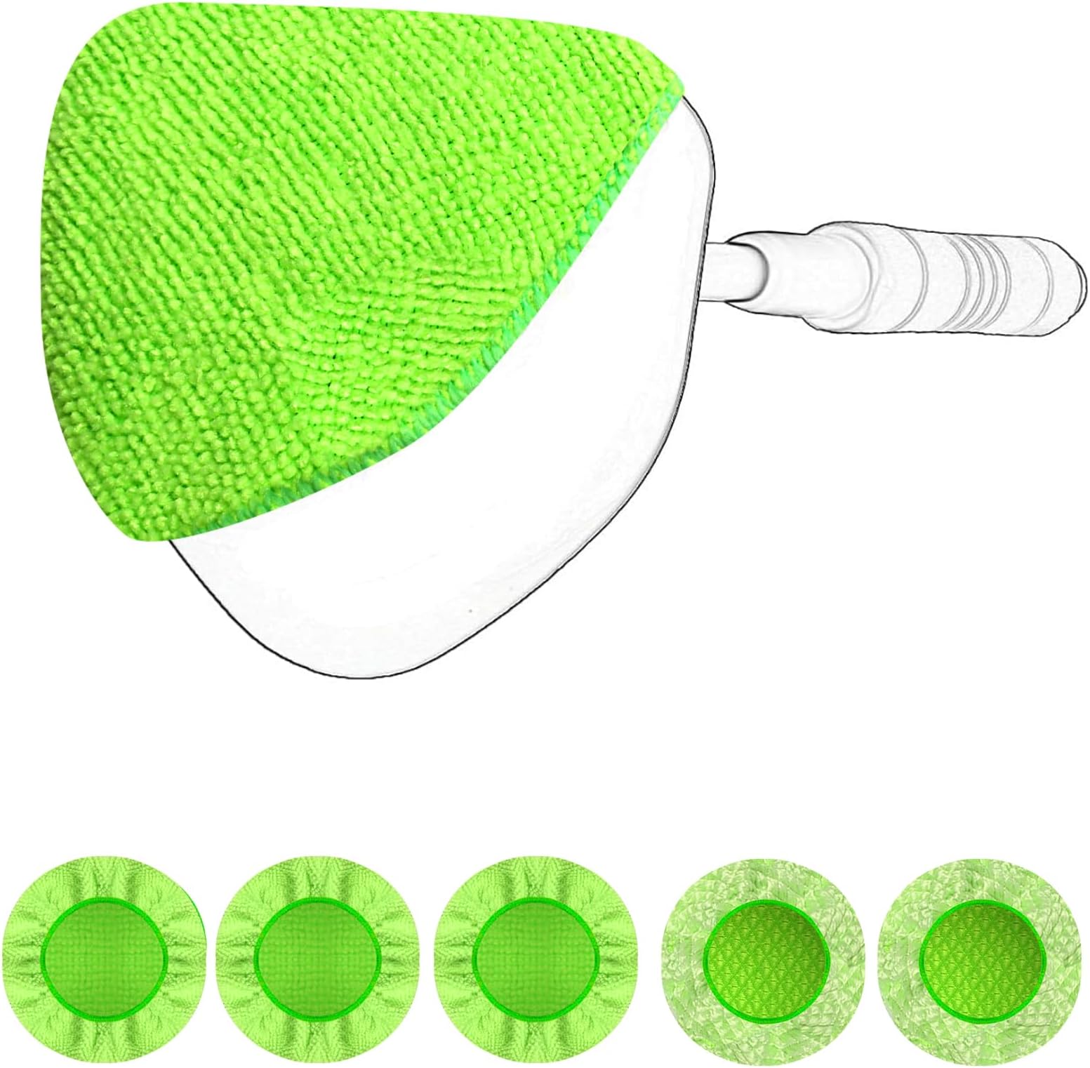 Amazon.com: XINDELL Windshield Cleaner Replacement Pads - 5-Pack Nano ...