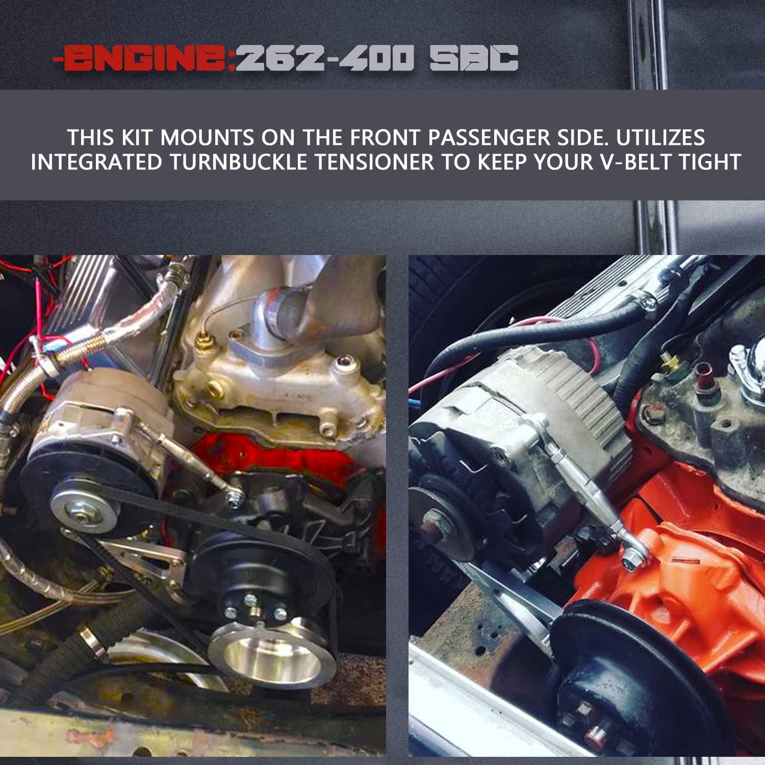 LS Style Alternator Upgrade For Small Block Chevy Gen SBC, 50% OFF