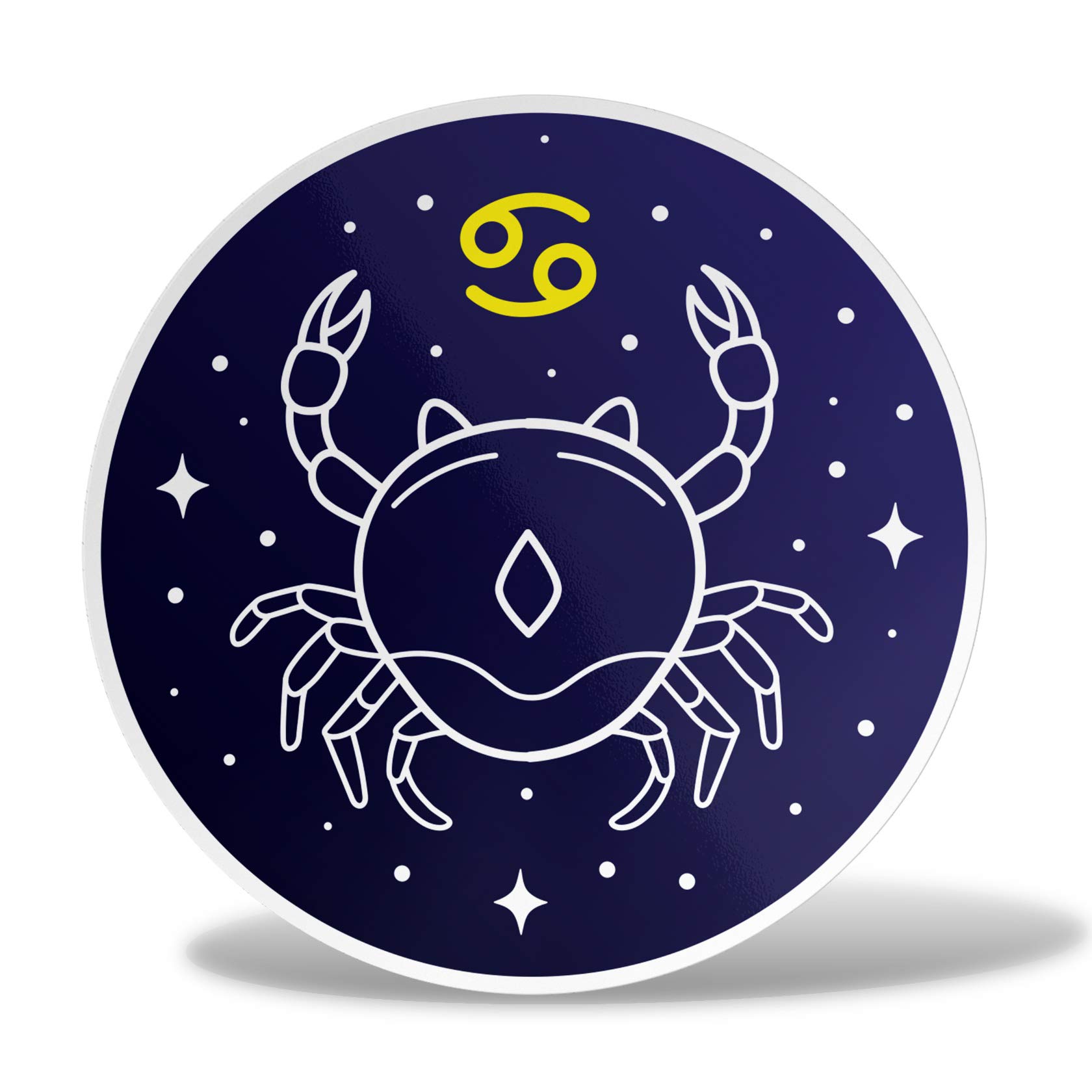 Krebs Horoskop Symbol Umriss