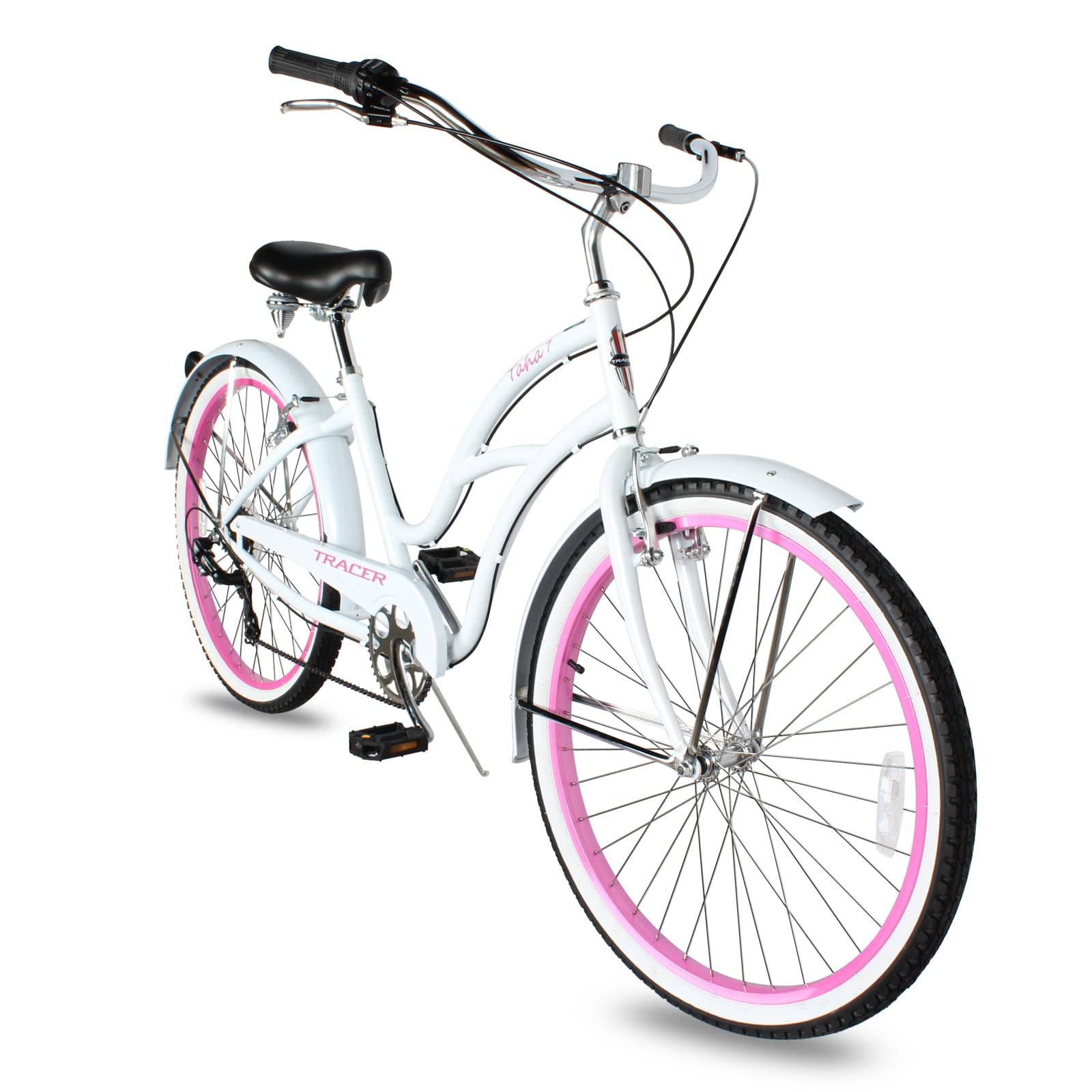 Buy TRACER TAHA/Avera/Nova Beach Cruiser Bike for Women,26 Inch Wheels ...