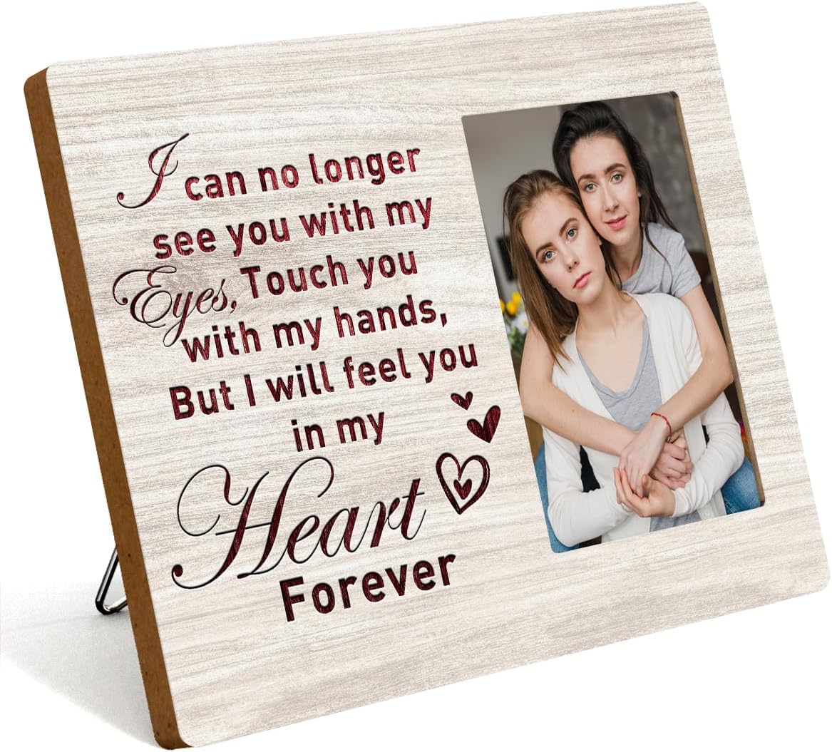 Amazon.com: IAXIC In Memory of Loved One Gifts Photo Frame Memorial ...