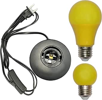 Amazon.com: YCCLDIPL Darkroom Safelight Portable Yellow Lamp, E27 LED ...
