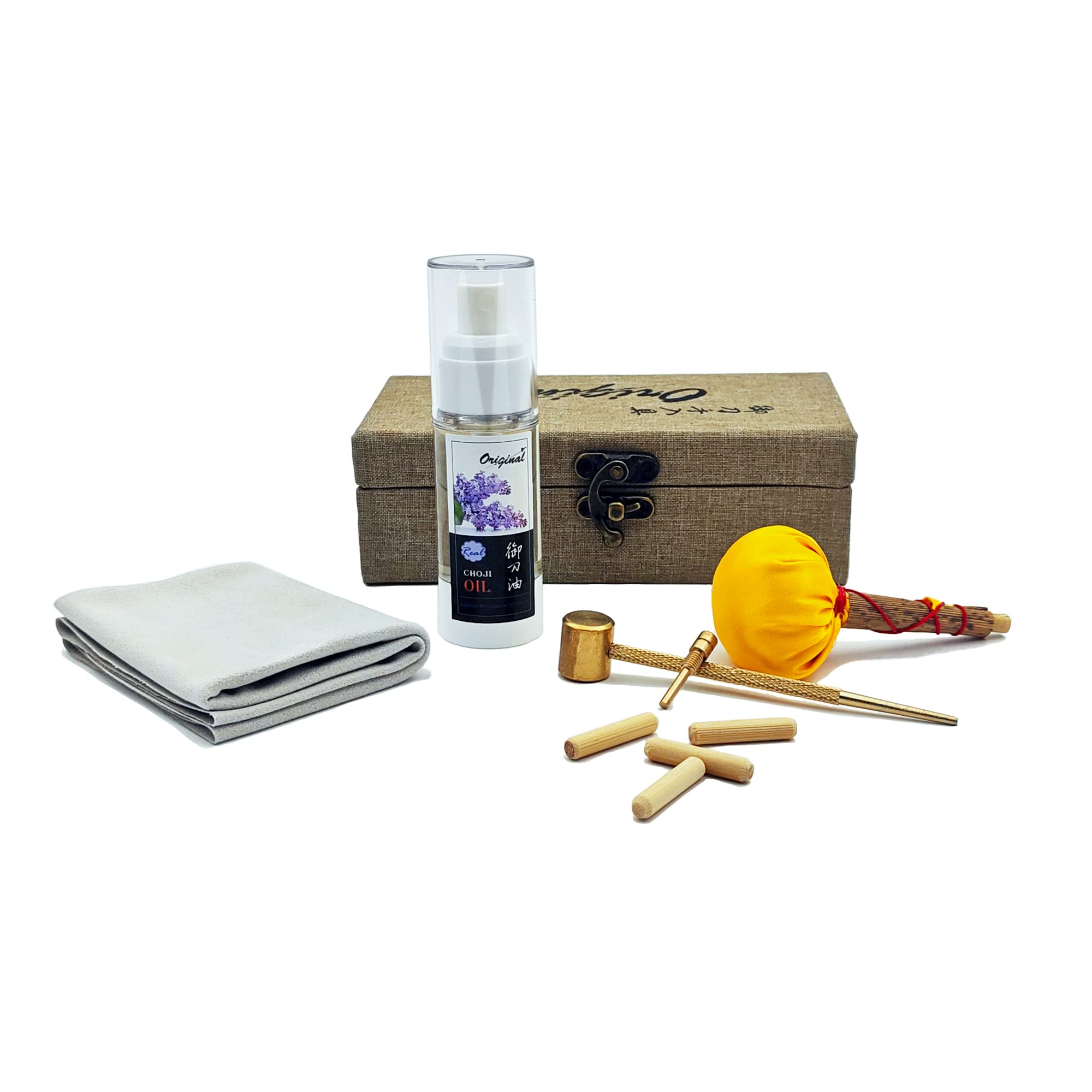 Snapklik.com : OKSs Sword Katana Cleaning Kit,Contains Choji Oil,Copper ...