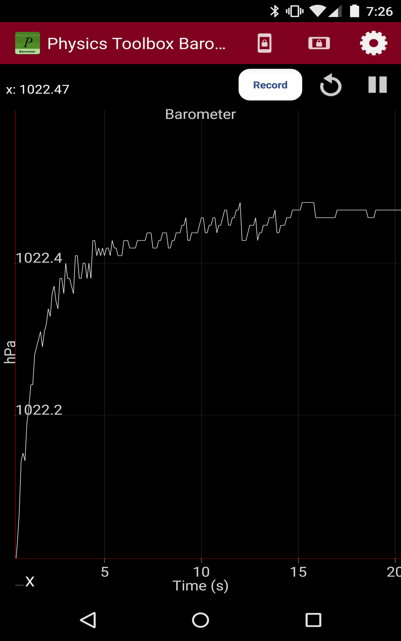 Physics Toolbox Barometer - App on the Amazon Appstore