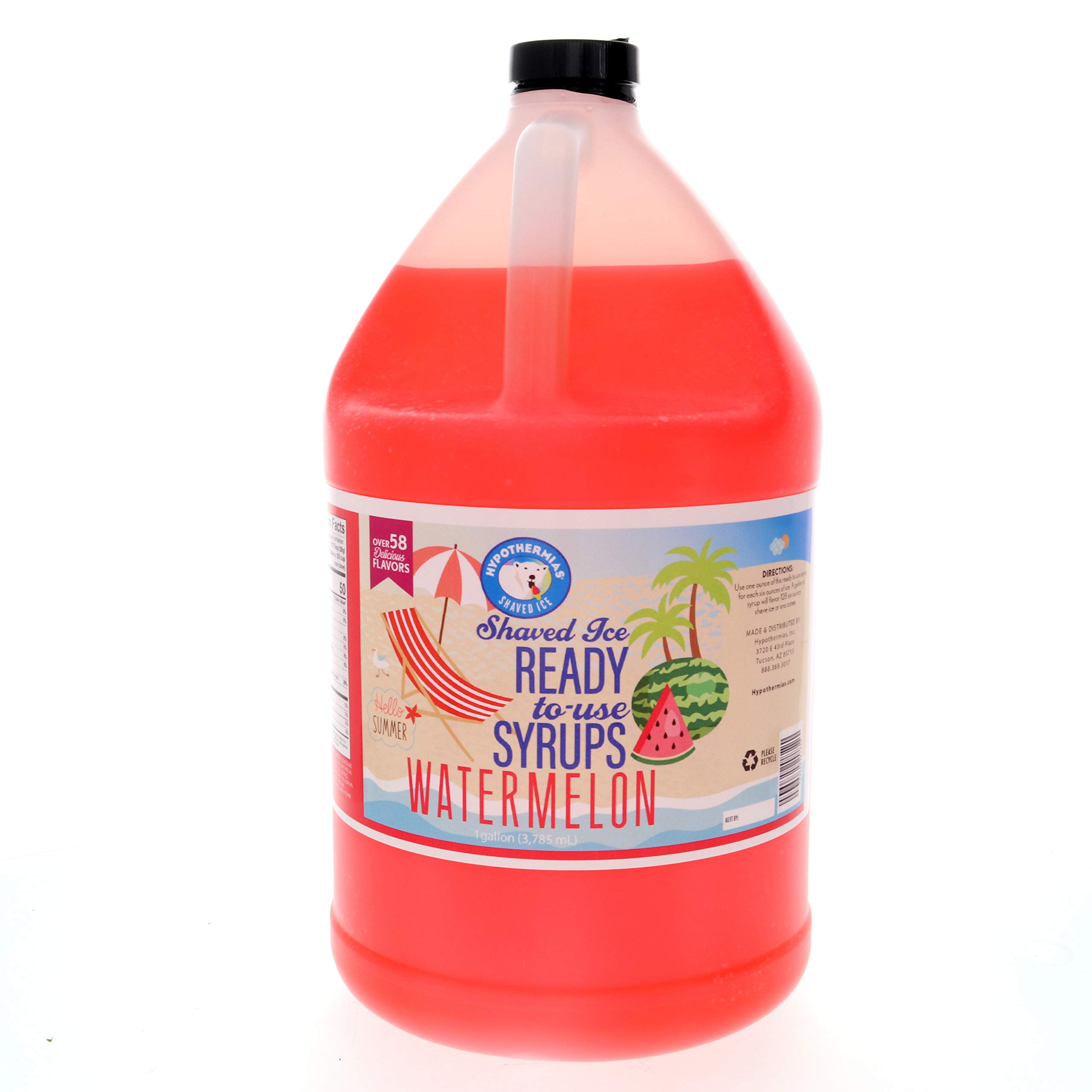 Hypothermias Watermelon Ready To Use Gallon 128 Fl Oz Hawaiian ...