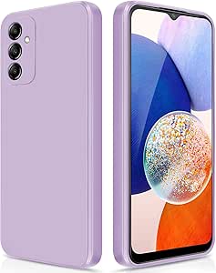 Amazon.com: GiiYoon Silicone Case Compatible with Samsung Galaxy A14, Full Body Silky Soft Touch ...