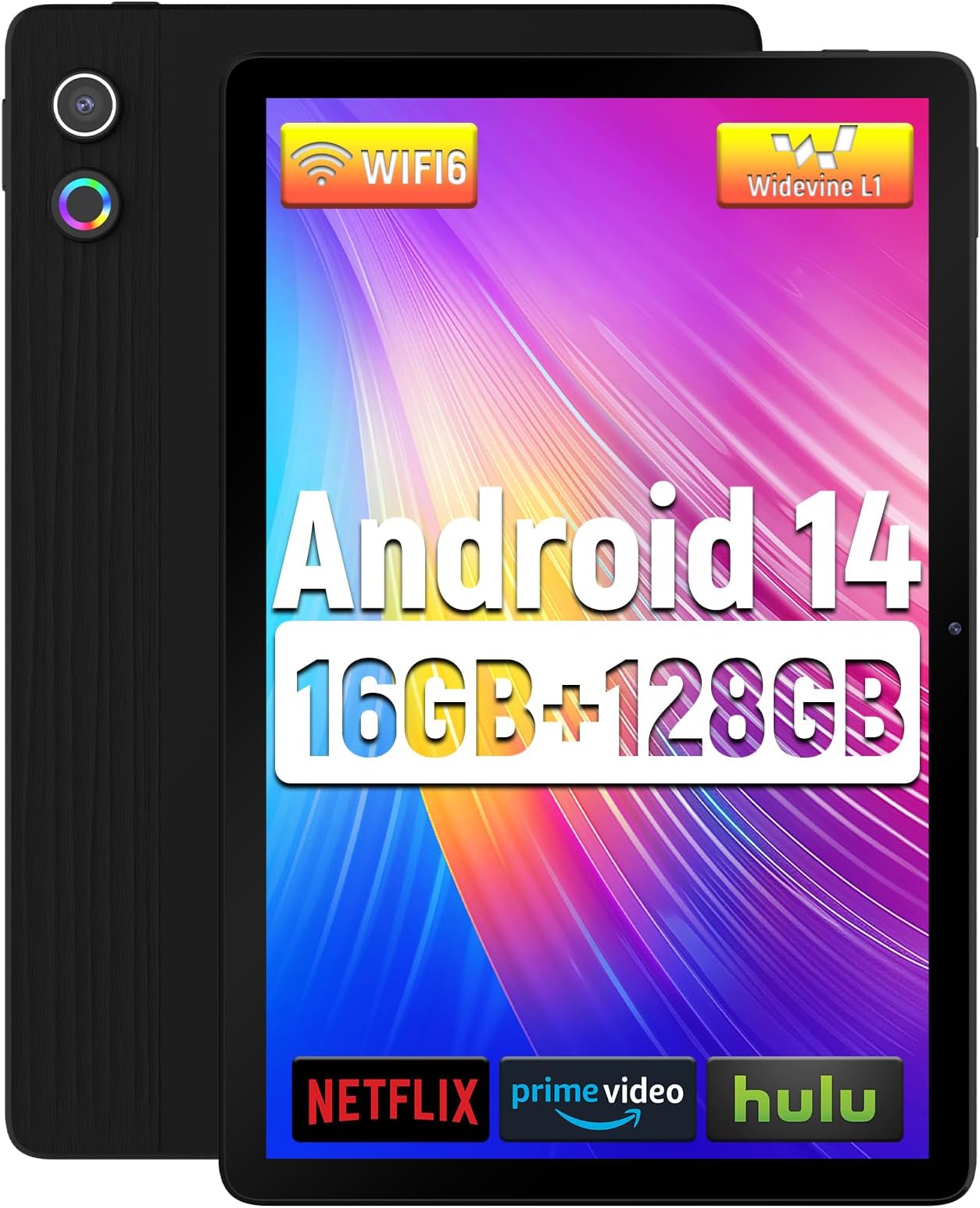 Whitedeer Tablet 10 Zoll Android 14 Octa-Core Tablet mit Ladedock ...