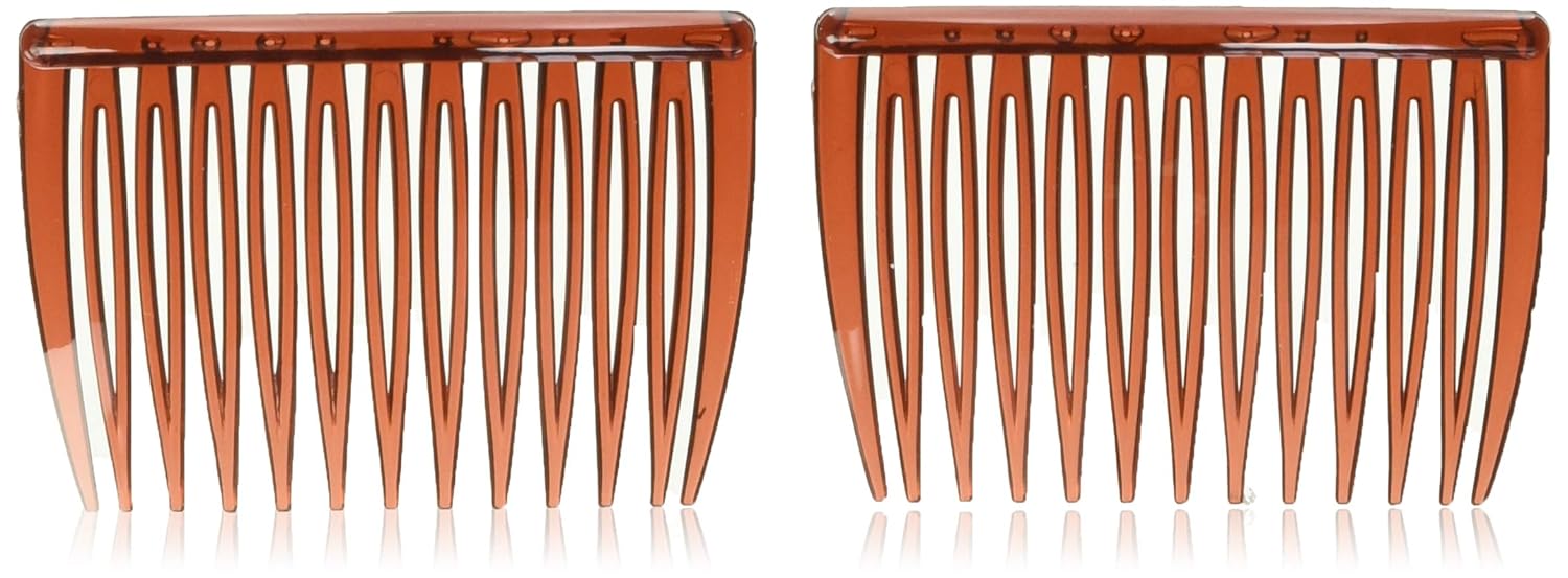 Amazon.com : Goody Side Hair Combs for All Hair Types, 2-Pack - Mock ...