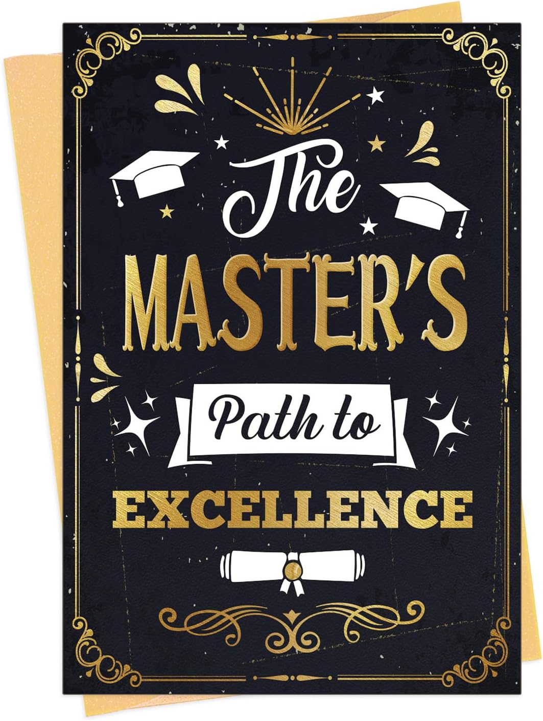 Amazon.com: FLYAB Masters Degree Graduation Gift - 5.5"x8" Masters ...