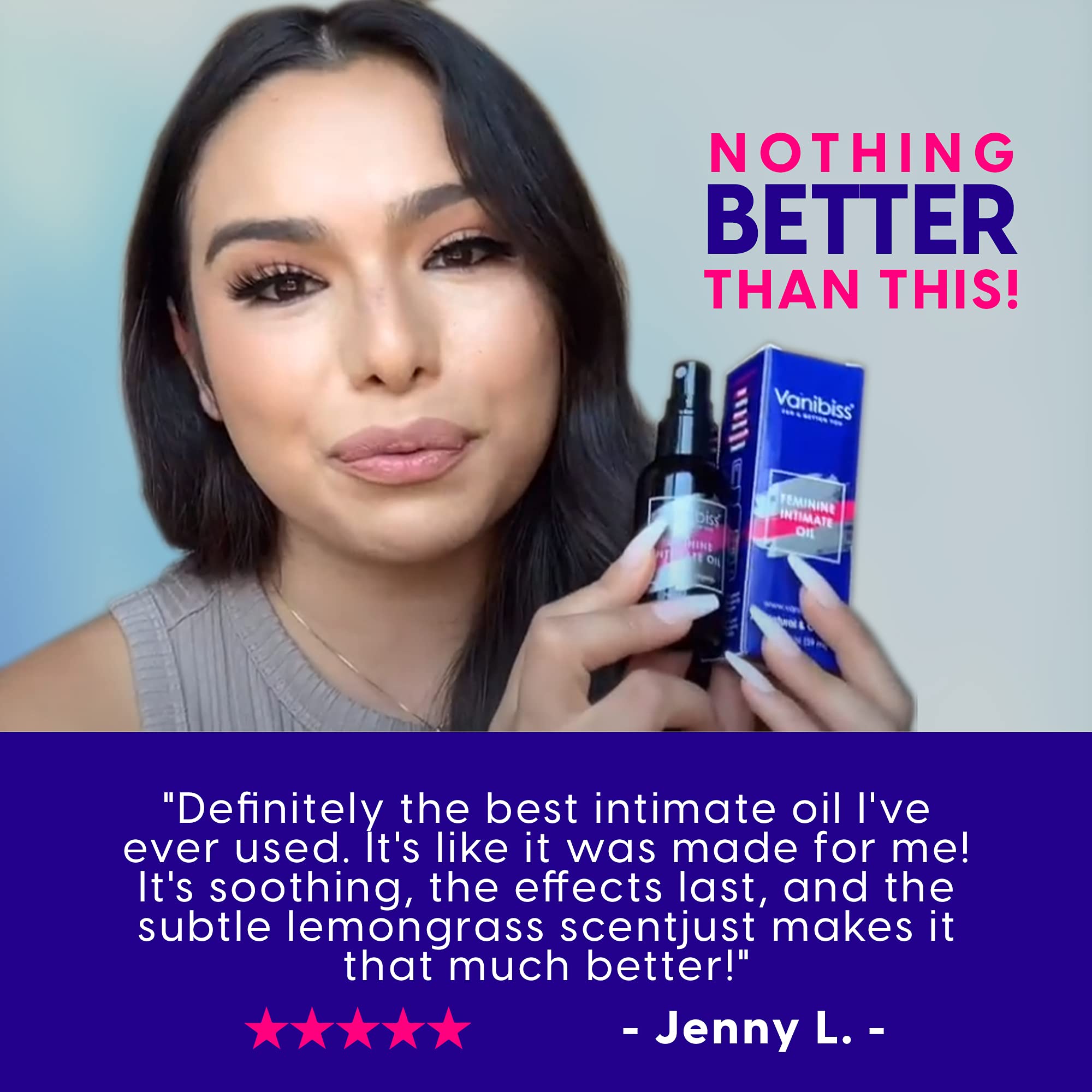 Vanibiss Feminine Intimate Oil - Relieves Vaginal Odor, Itching, BV ...