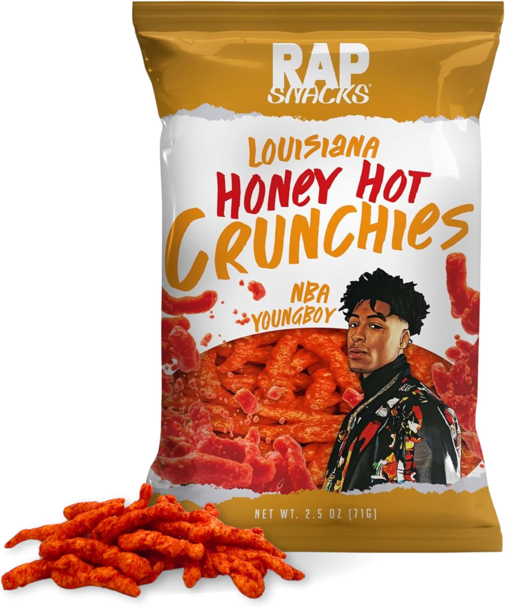 Amazon.com: Rap Snacks Lil Durk Durkio's Hot Puffin Fries with Ranch 2. ...