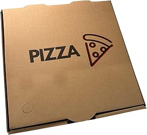 Amazon.com: Pack And Serve - Pizza Box (Pack of 50) Corrugated B-Flute ...